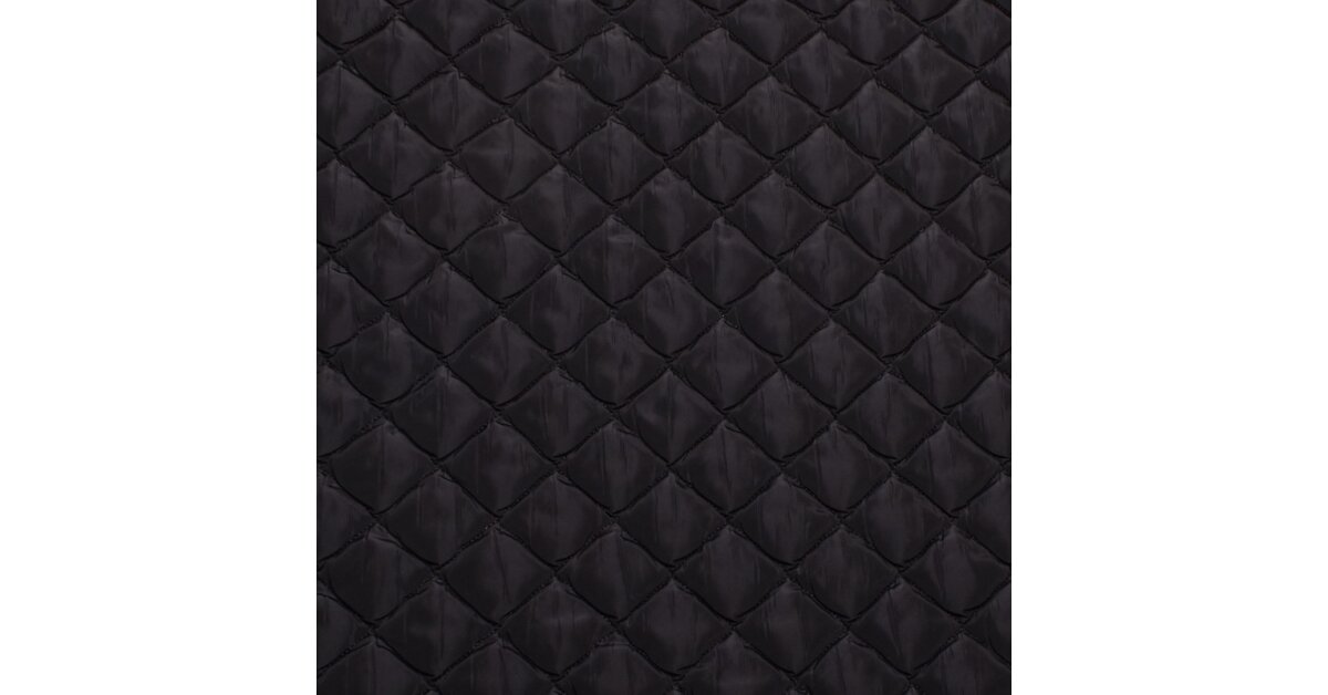 Black Quilted Fabric