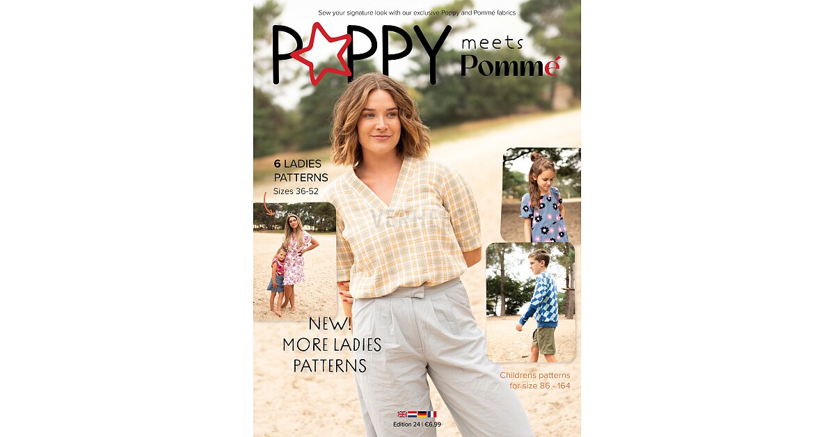 Poppy/Pommé Magazine Spring/Summer 2025 | FabricsHouse.com